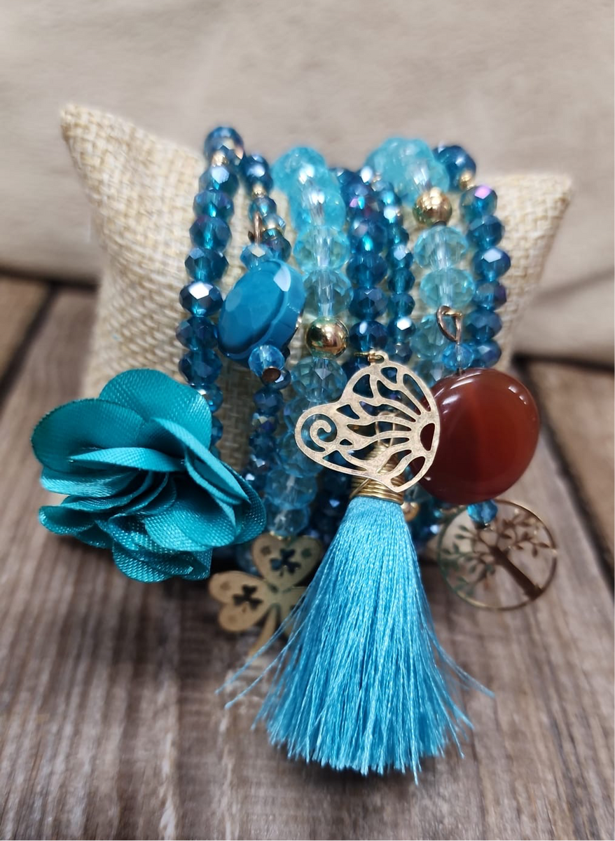 Semanario Crystal Bracelet 7pc Set – Cielito Lindo