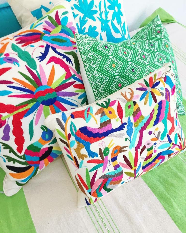 Mexican Handmade Embroidered Home Decor Exclusive Designs – Cielito Lindo