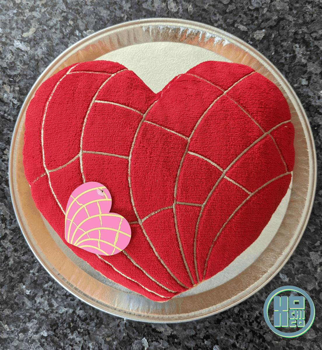 "Corazon" Heart Shaped Plush Concha Pan Dulce Cushion – Cielito Lindo