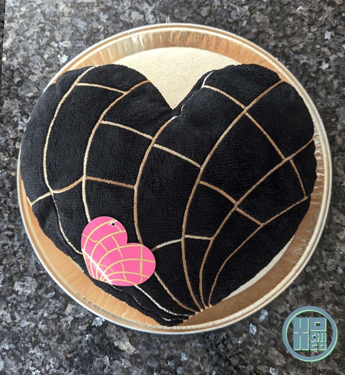 "Corazon" Heart Shaped Plush Concha Pan Dulce Cushion – Cielito Lindo