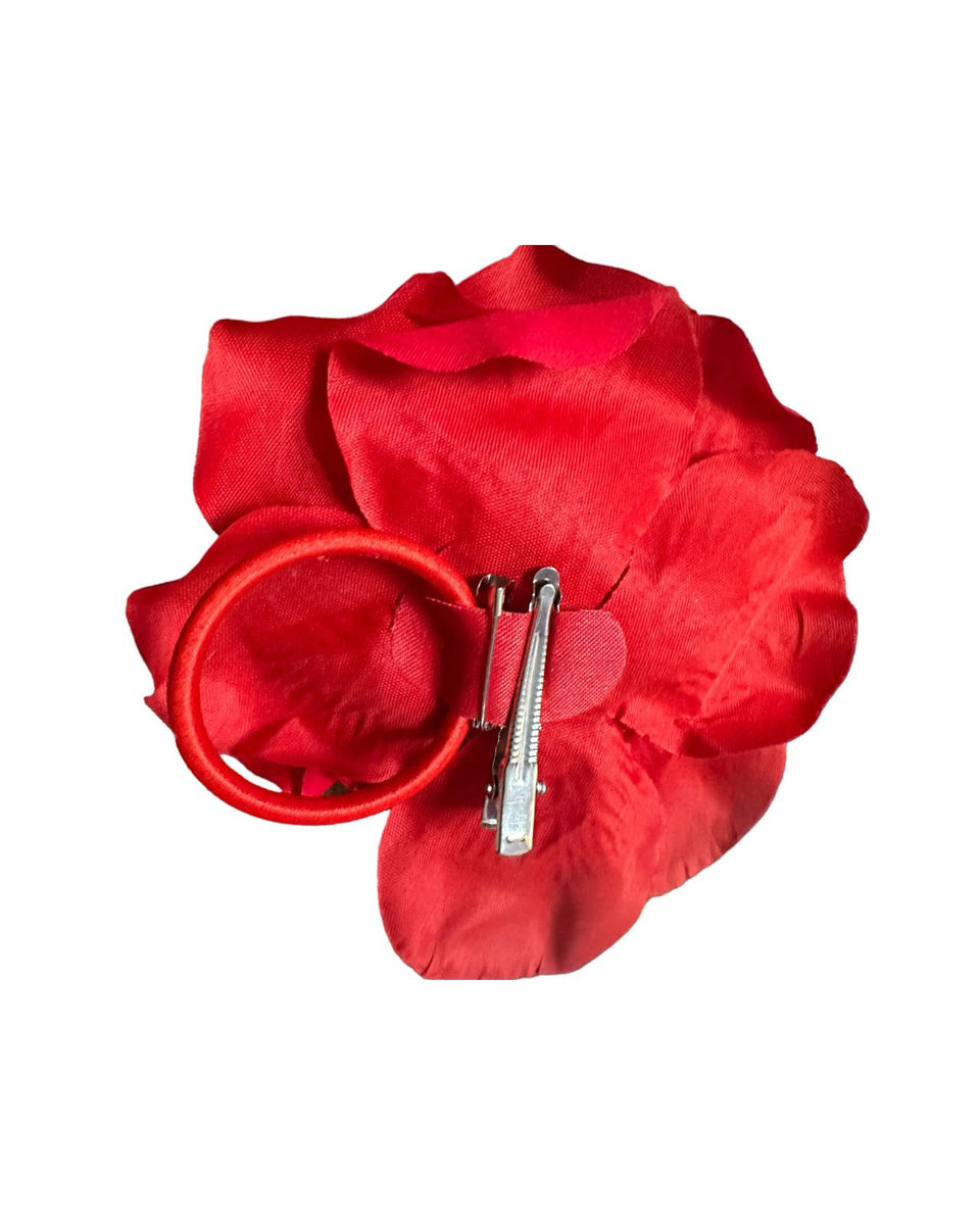Handmade Red Rose Clip – Cielito Lindo
